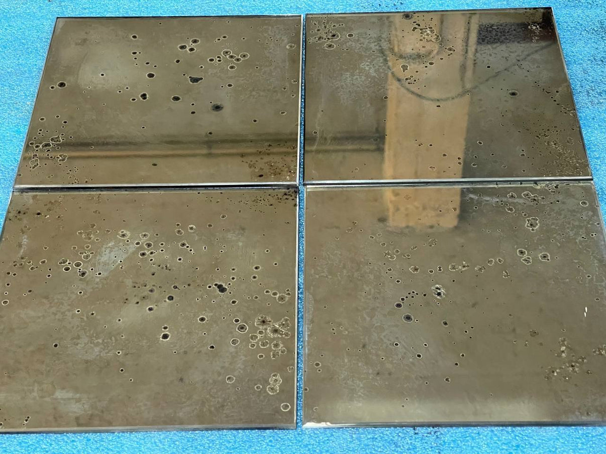 Antique Mirror tiles 35x35 (13.78”x13.78”) – Milabo Design